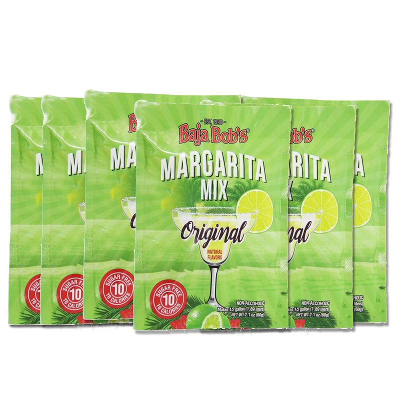 Baja Bob's Original Margarita Mix - 60g Powder Packet - Sugar Free ...